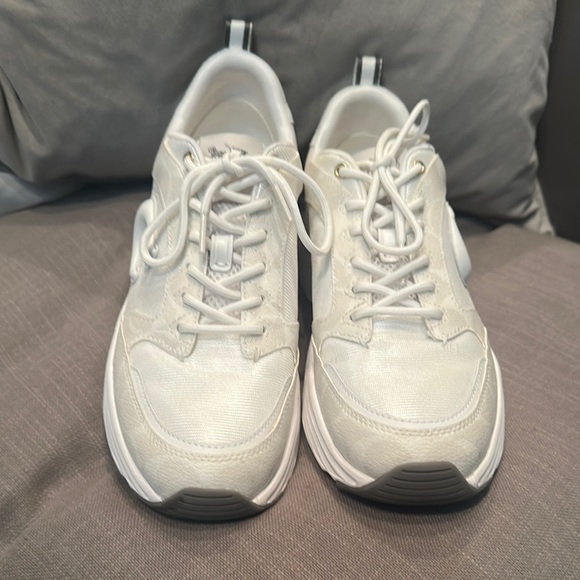 Coach | Shoes | Coach White Chunky Sole Sneakers | Poshmark